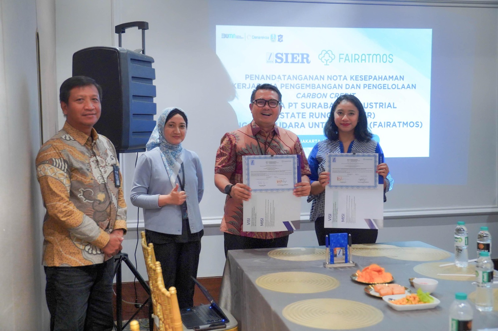 Dorong Transformasi Industri Hijau, SIER Teken Kerja Sama Proyek Karbon dengan Fairatmos ...